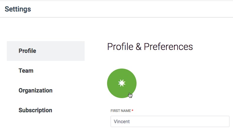 How to upload a profile photo