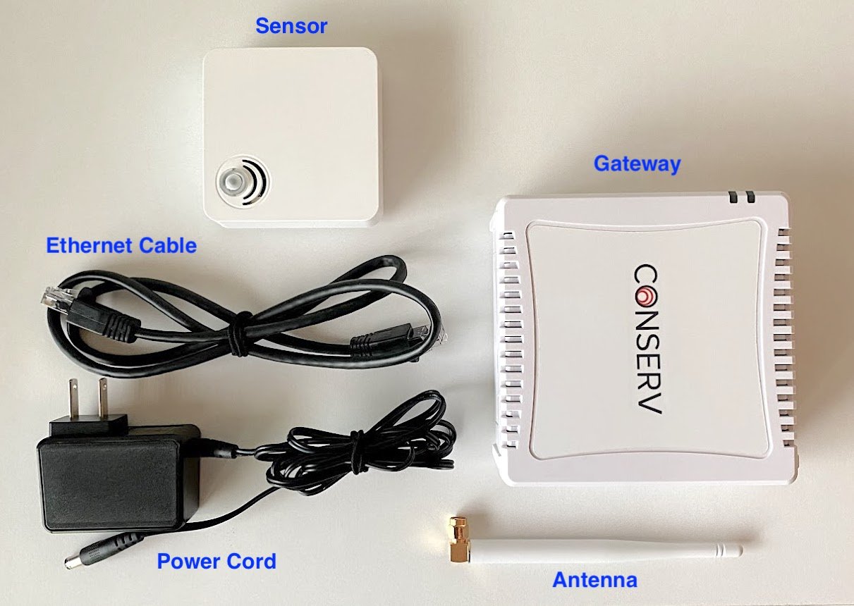 Setting up your new Conserv Monitoring System