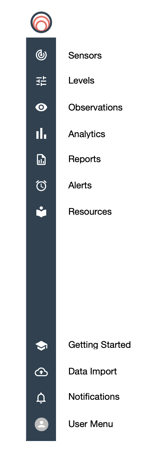 Getting to know the left navigation panel